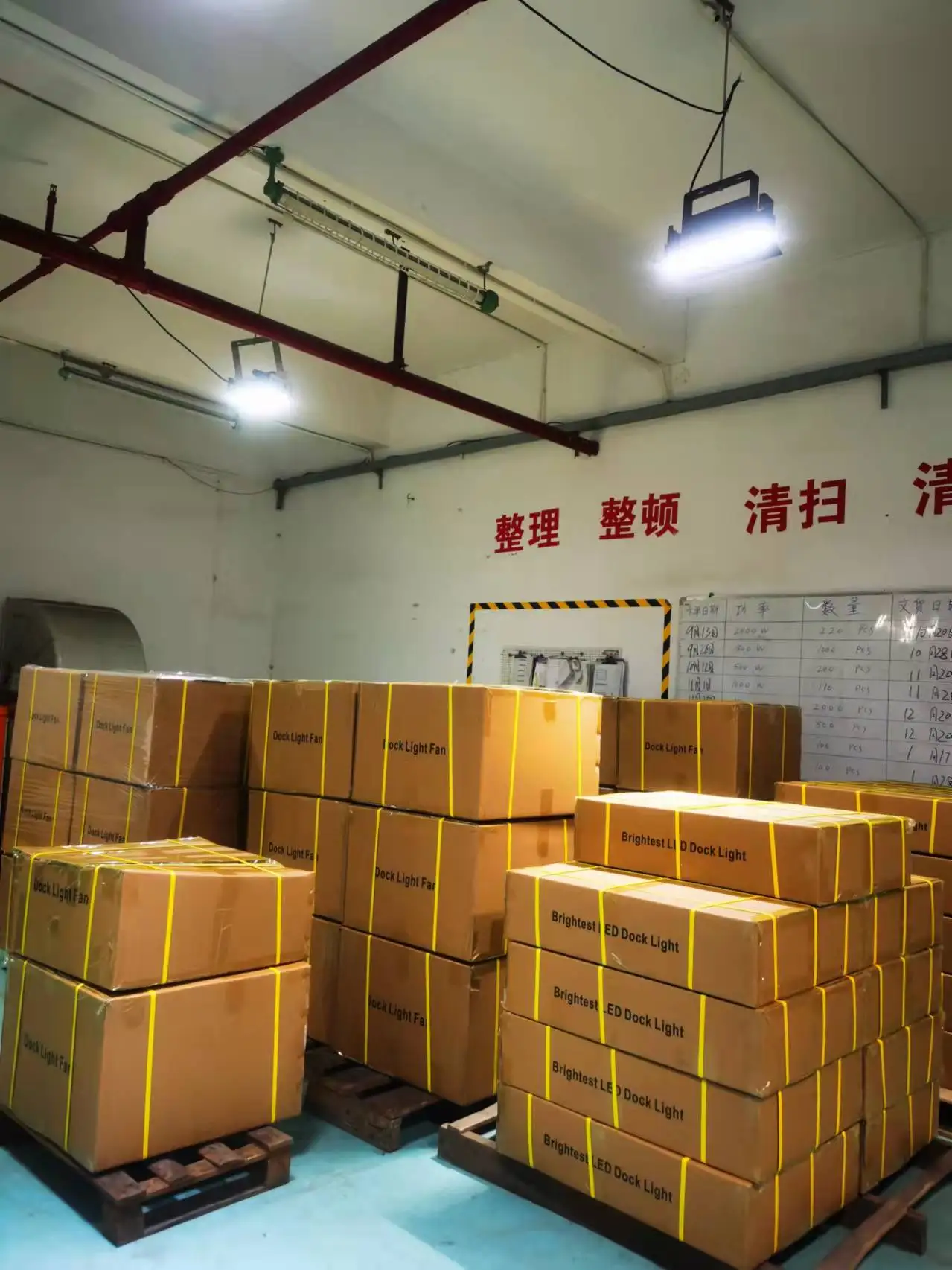 100watt Led Loading Dock Light With Swing Arm Rotatable Lamp Head For ...