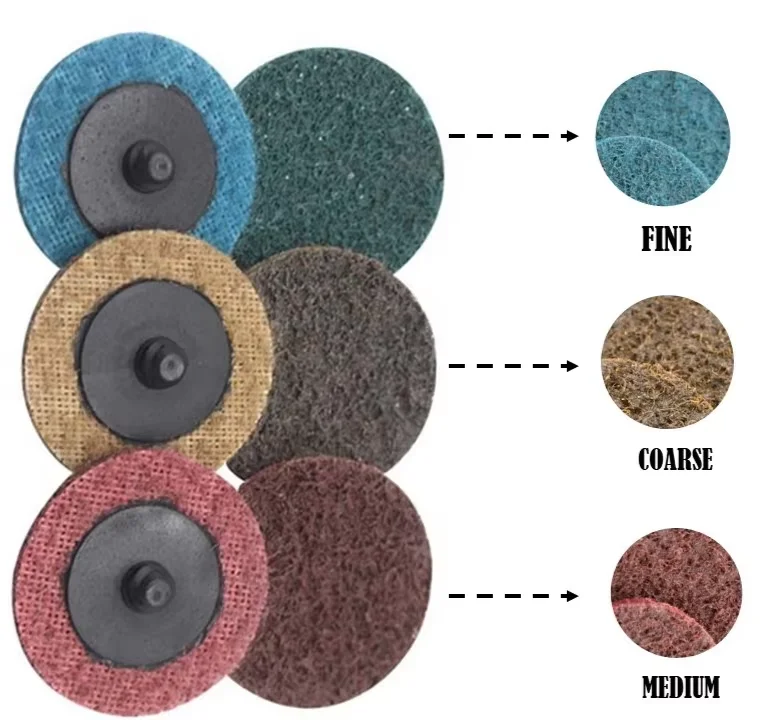 " 2 Inch Roll Rock Fiber Sanding Disc Aluminum Oxide Quick Change Discs ...