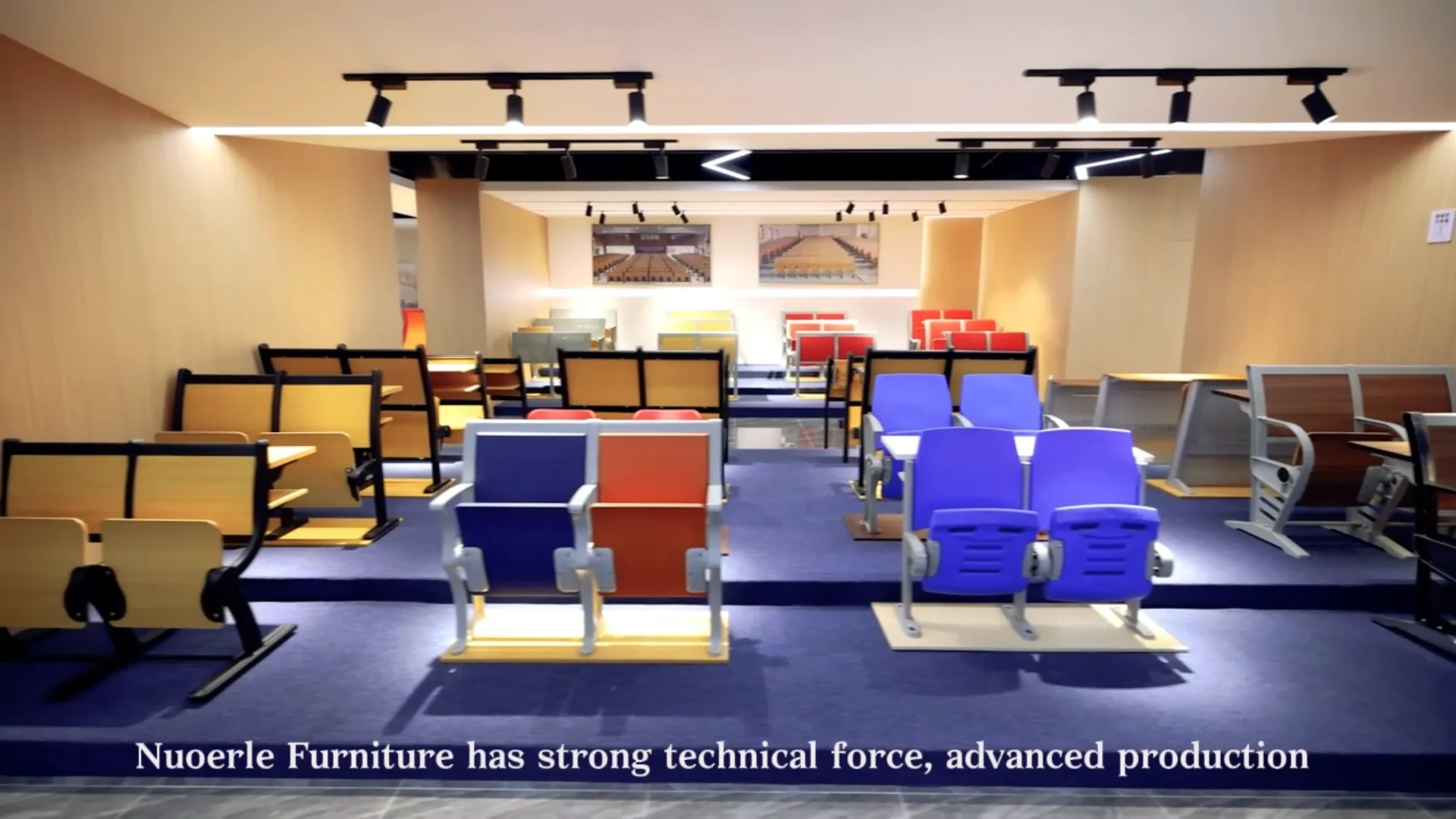 University High School Classroom Wooden Folding Student Chair Classroom ...