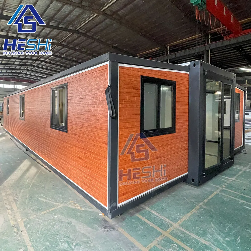 Ready Made 40Ft 20Ft Prefab Luxury Mobile Container Expandable Home 2 3 4 5 Bedroom ...