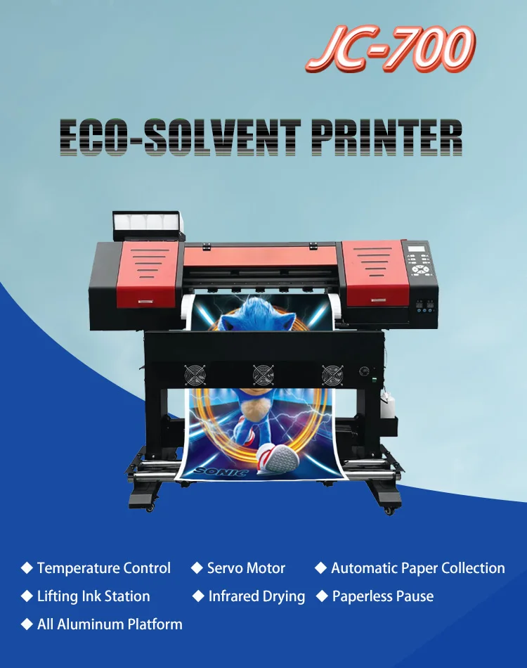 70cm /1.3m/1.6m/1.8m Inkjet Printer Xp600/dx5/i3200 Print Head Vinyl ...