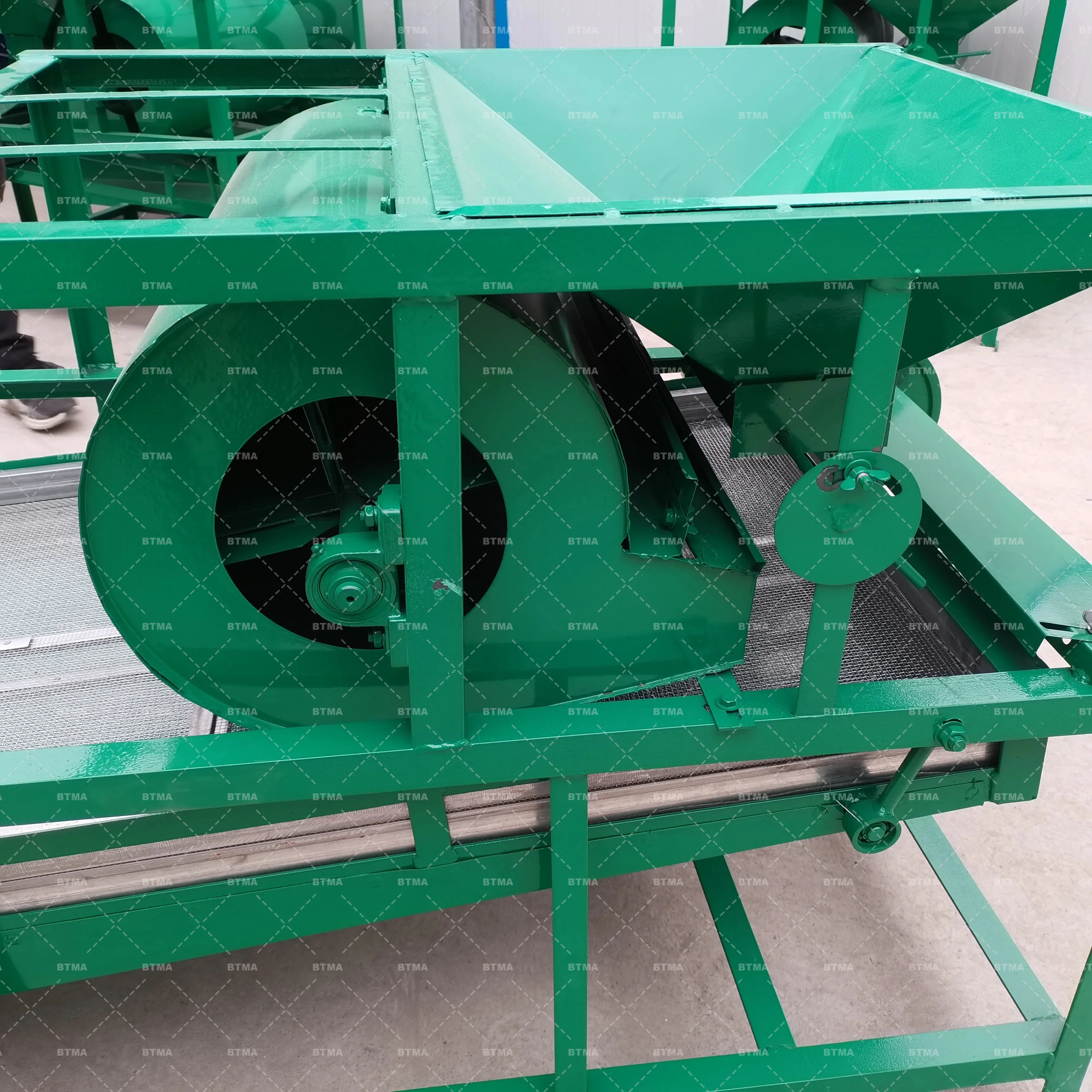 Btma Grain Vibrating Screen Machine Screen Grain Cleaner Rice Grain ...