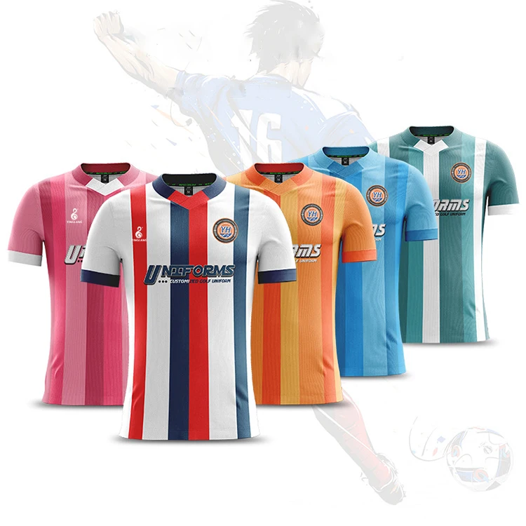 Wholesale Retro Soccer Jersey - Quick Dry & Customizable
