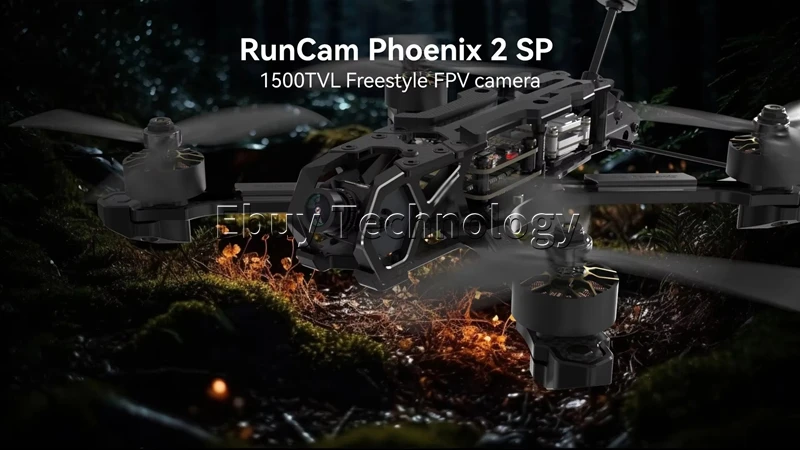 RunCam Phoenix 2 SP V3 Camera DC 5-36V Screen Ratio 4:3/16:9 7.5g 19*19 ...