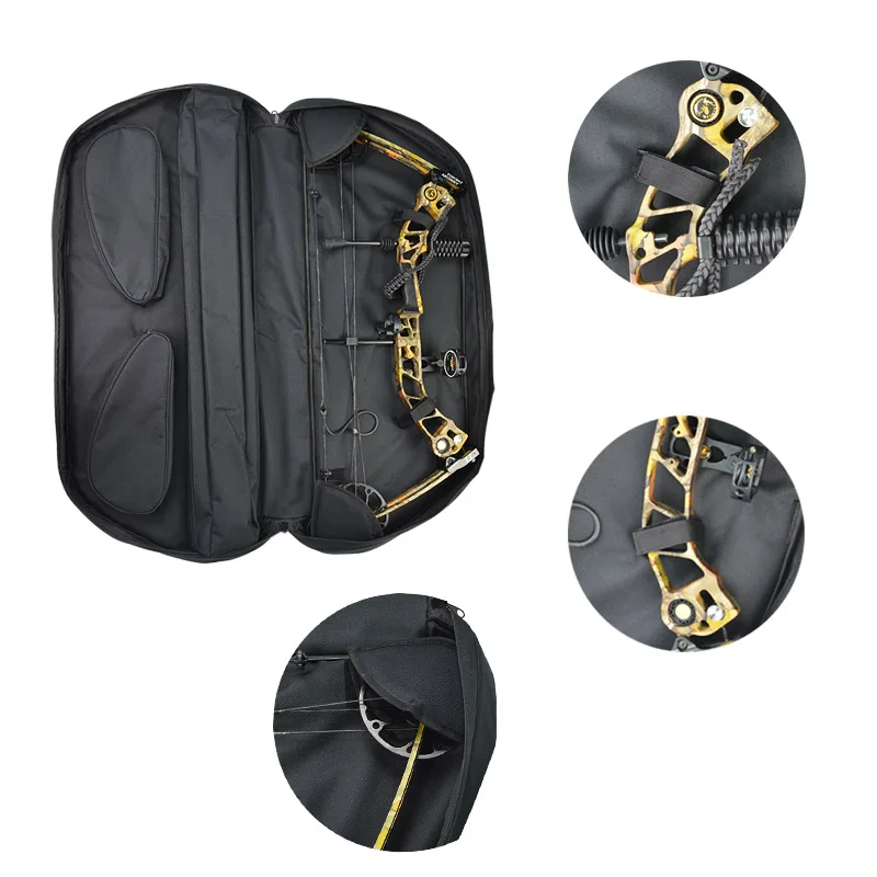 Archery Compound Bow Bag Portable Single/double Shoulder Large Capacity ...