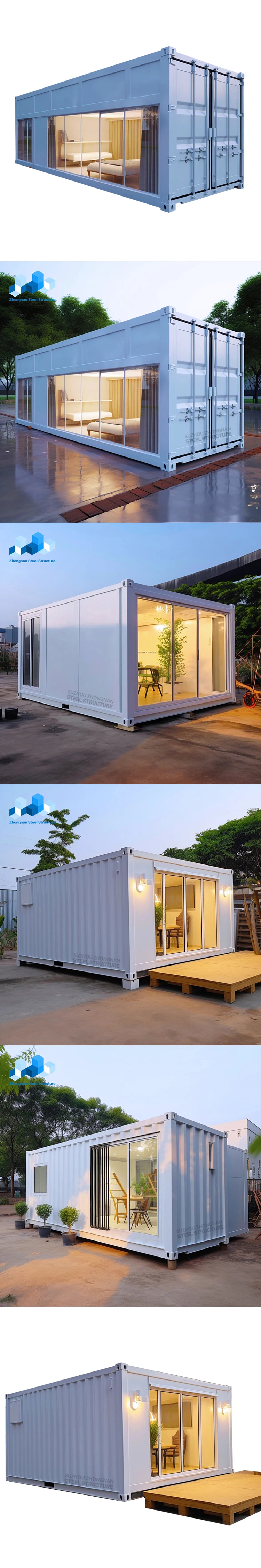 Custom Portable Prefabricated Shipping Modular Container House Prefab ...