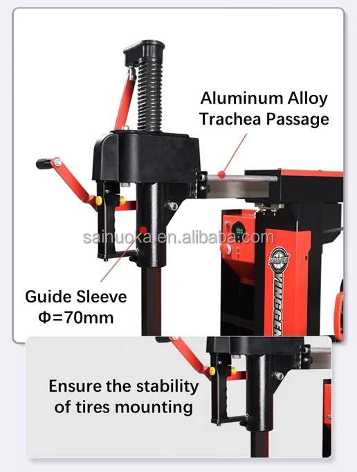 Automatic Lean Back Tyre Changer 12-26 Inches Rim Tire Changer Machine ...
