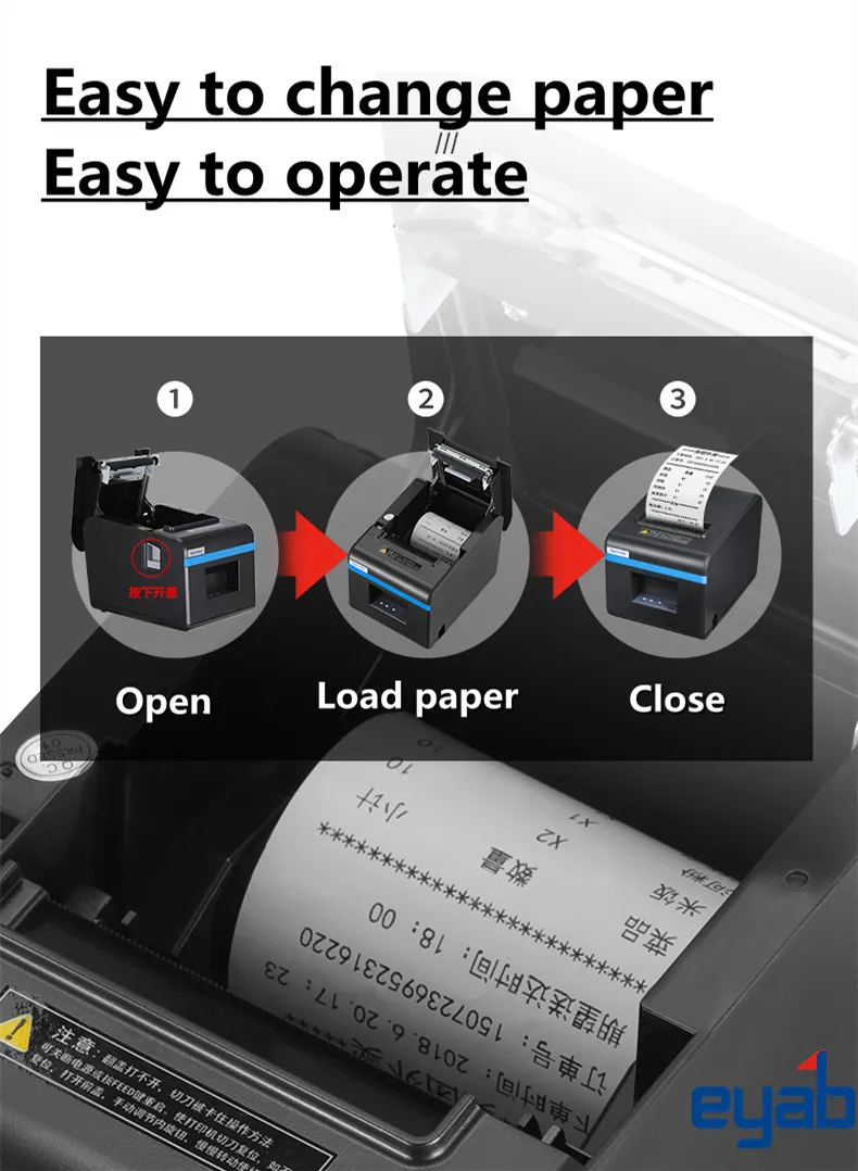 Xprinter Xp-n160ii 80mm Thermal Receipt Bill Printers Kitchen ...