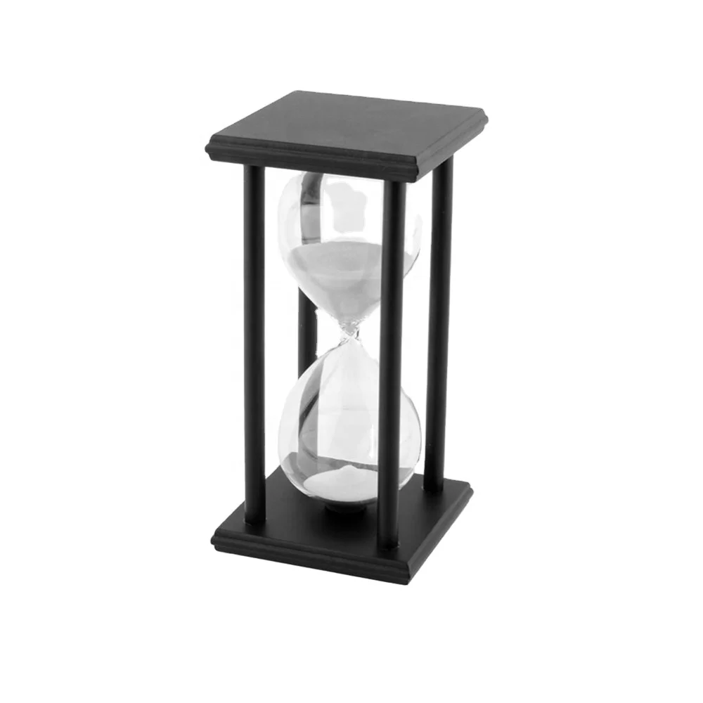 Custom Brand Logo Printing Sand Timer,Wooden Sand Timer 15 Minutes 1/3 ...