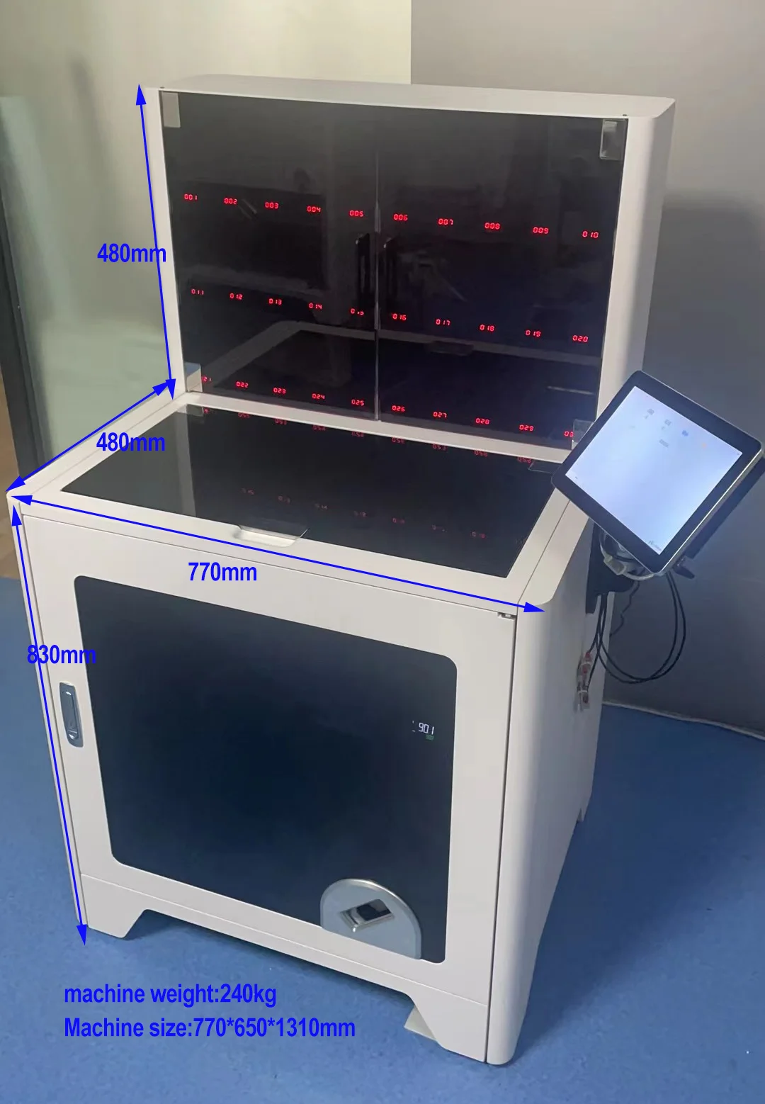 Hot Sale Automatic Vitamin Tablet Blister Packaging Dispensing Bar Code ...