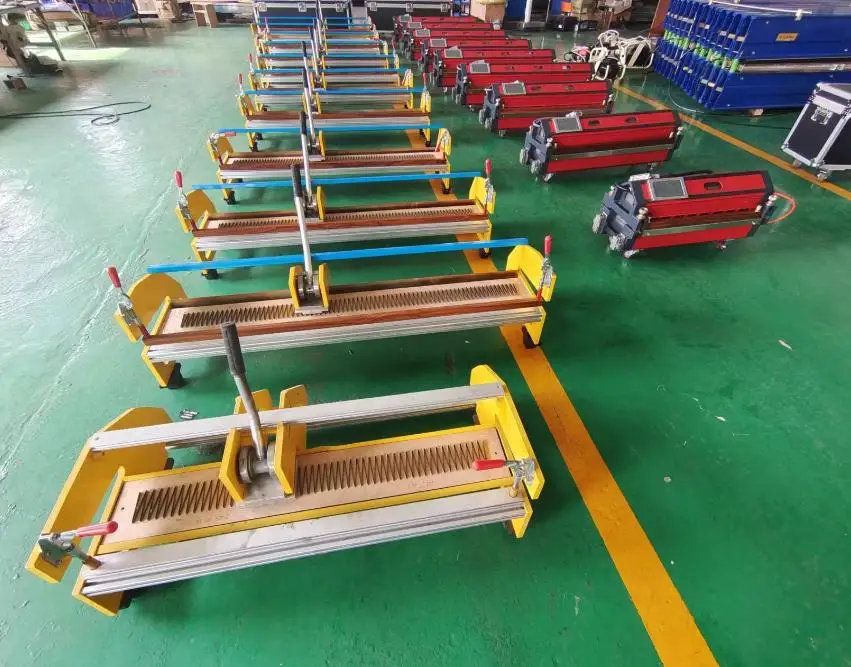 Manual Finger Punching Pvc Belt Finger Joint Cutting Machine - Buy ...