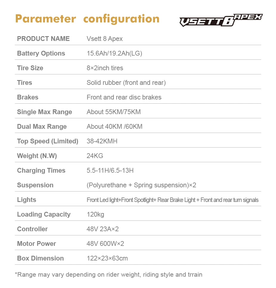 VSETT 8 APEX| Alibaba.com