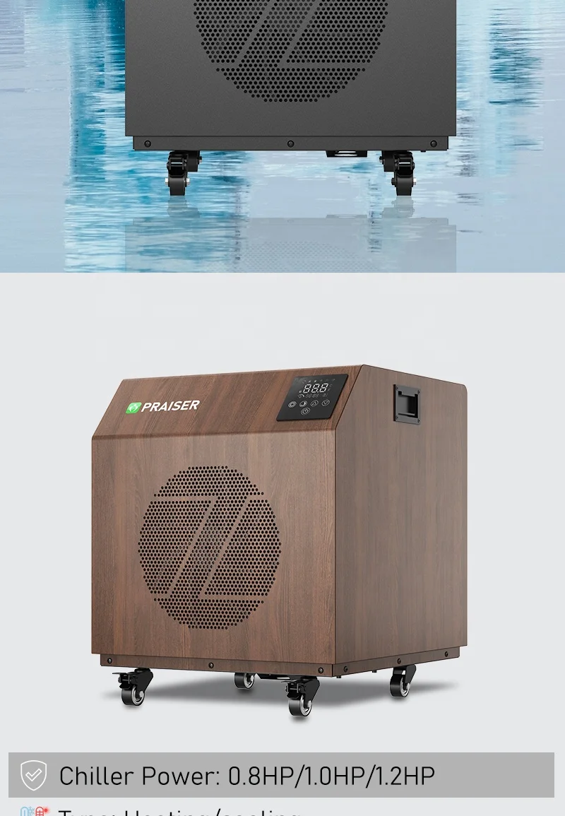 1000l 1/2 Hp Therapy Cold Plunge Spa Water Cooling Cooler Machine Ice ...