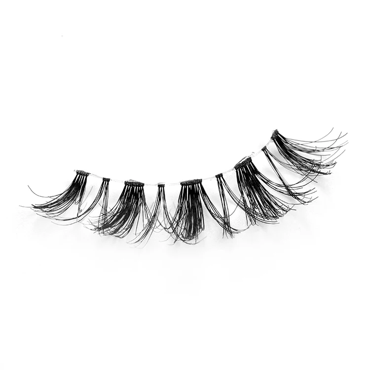 Human Hair Eyelashes Wholesale Glamorous 747 Handmade Invisible Lashes ...