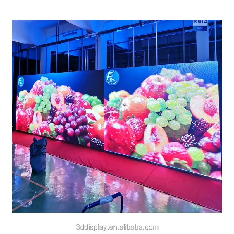 500x500mm Indoor Outdoor Giant Stage Background Led Video Wall P2.6 P2 ...