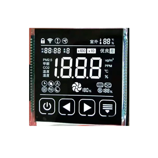 Rohs Compliant LCD Module Supplier for Fuel Dispenser Panels