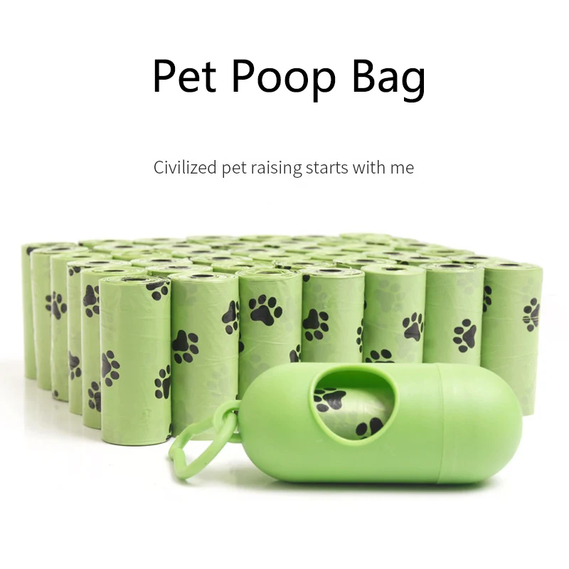 Hot Selling Portable Biodegradable Dispenser Pet Waste Bags Disposable ...