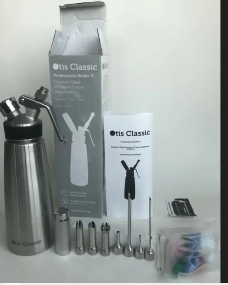 Kitchen Cream Maker Professional Aluminum Whipped Cream Dispenser ...