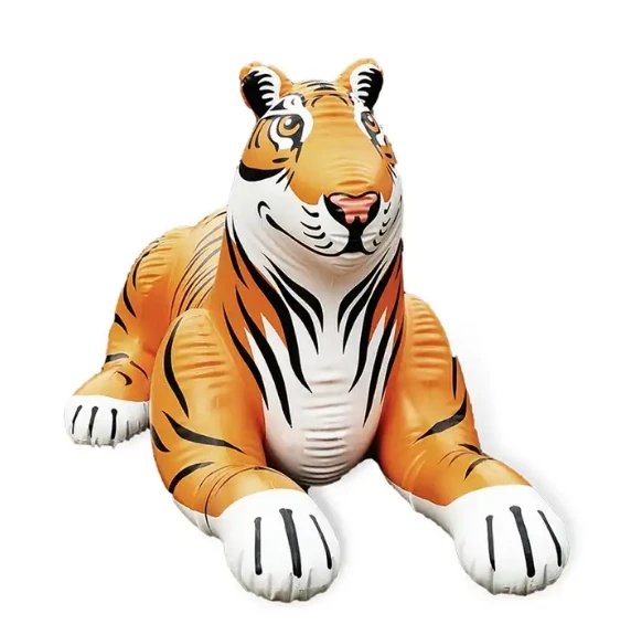 Beile Pvc Inflatable Tiger Cartoon Children Toys - Buy Inflatable ...