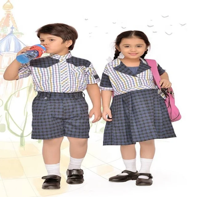 Factory Hot Style Primary School Summer School Uniform With Short ...