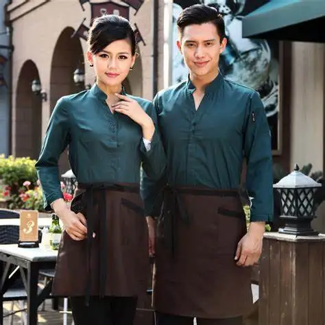 Custom Waiter Uniforms for Restaurant & Coffee Shop Staff