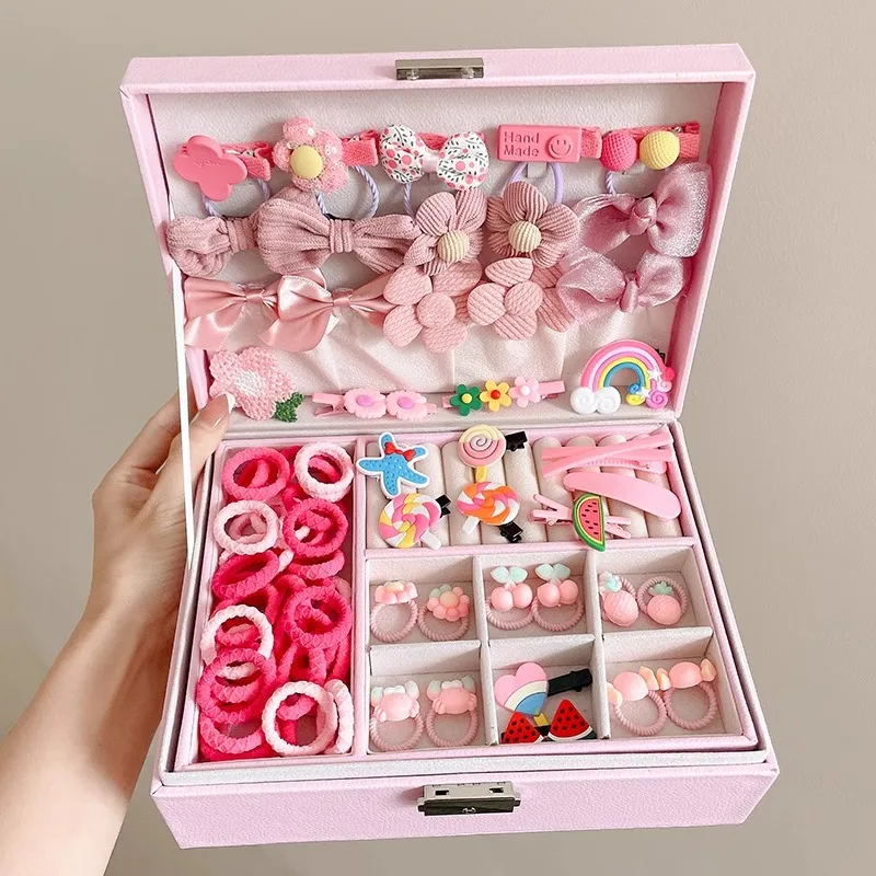 Princess Hair Accessory Gift Box High-end Girls' Birthday Hair Clip ...