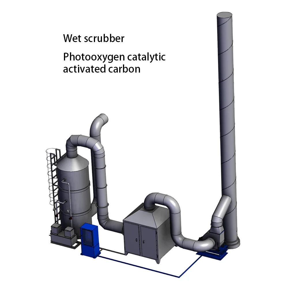 Dust Scrubber Tower - Efficient Exhaust Treatment