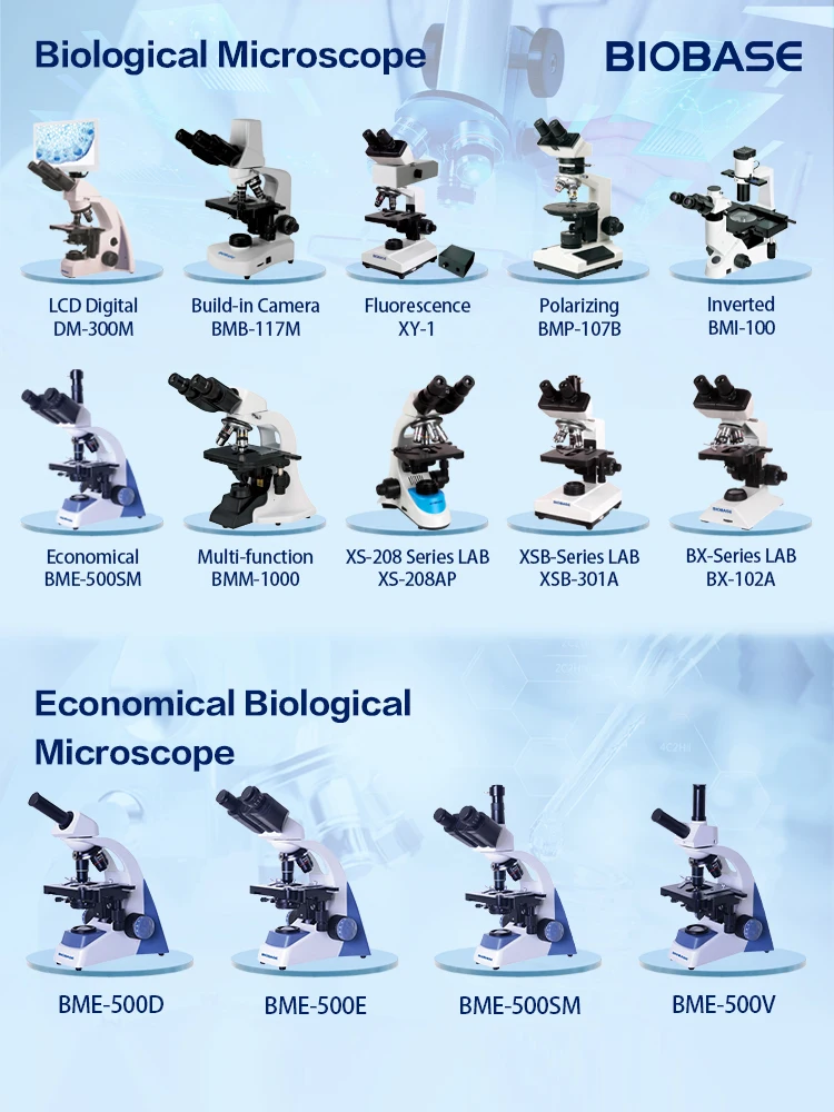 Biobase Cn Laboratory Microscope Trinocular Infinite Plan Fluorescence ...
