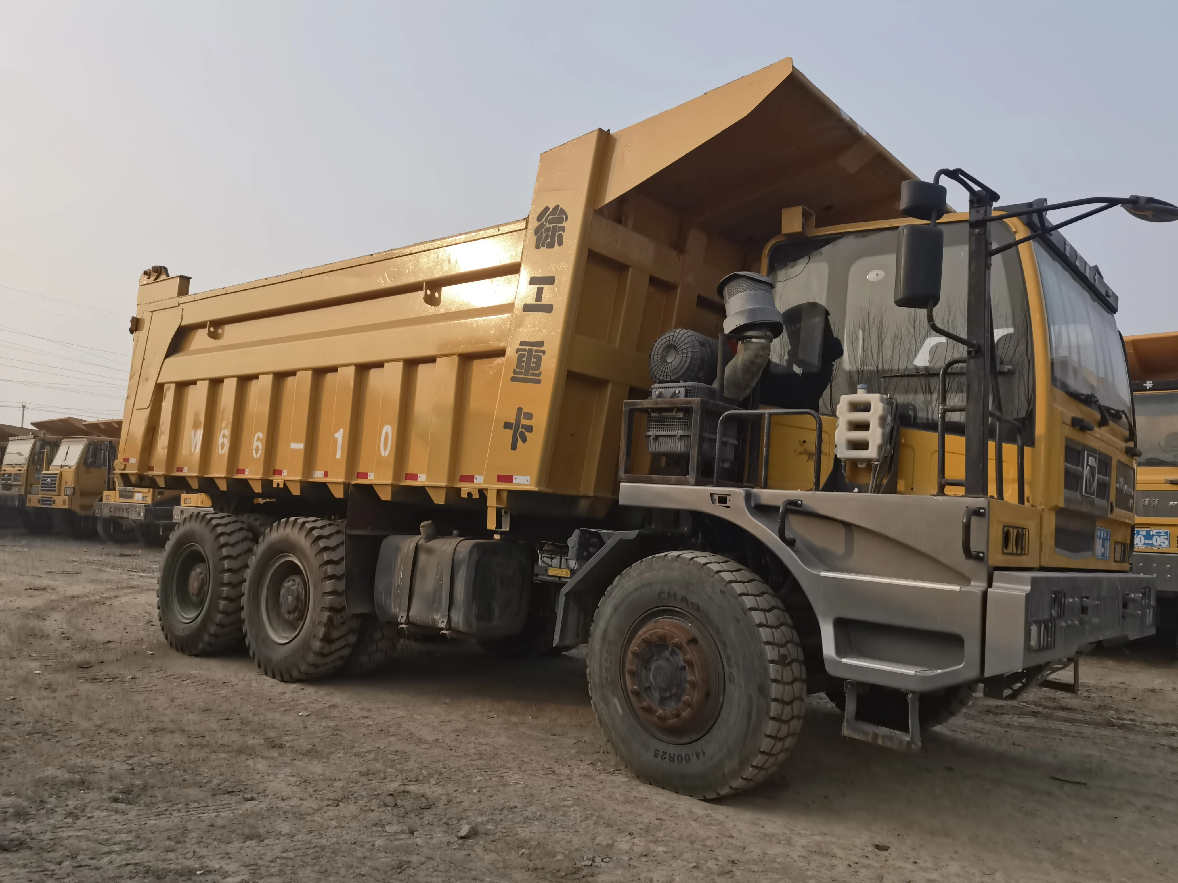 Used Xcmg Mining Tipper 60 Ton Heavy Duty Off Road Truck Rated Payload 480hp Mining Dump Truck ...