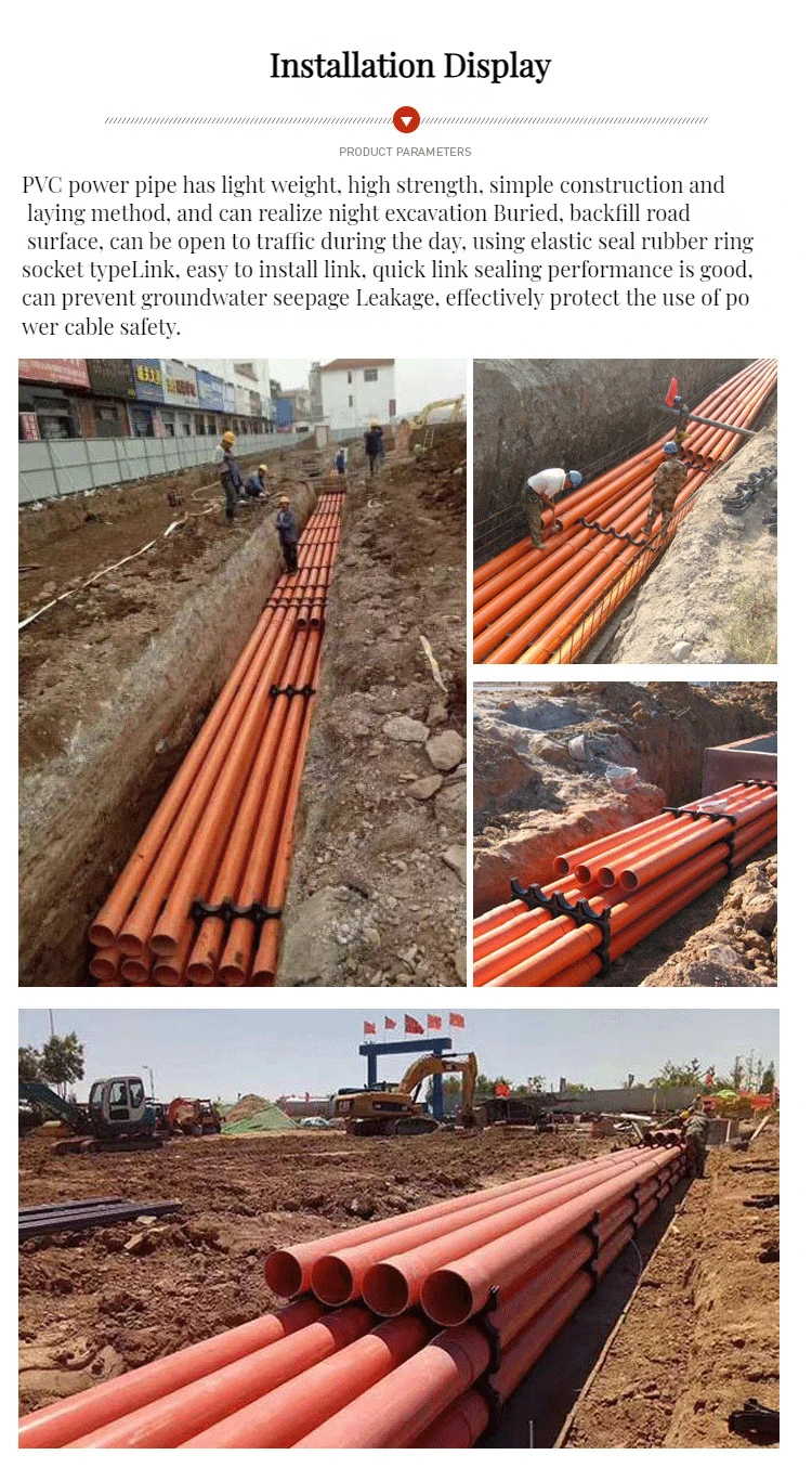 CPVC Pipe and Pipe Fittings Orange CPVC Electrical Pvc Conduit Pipe for ...