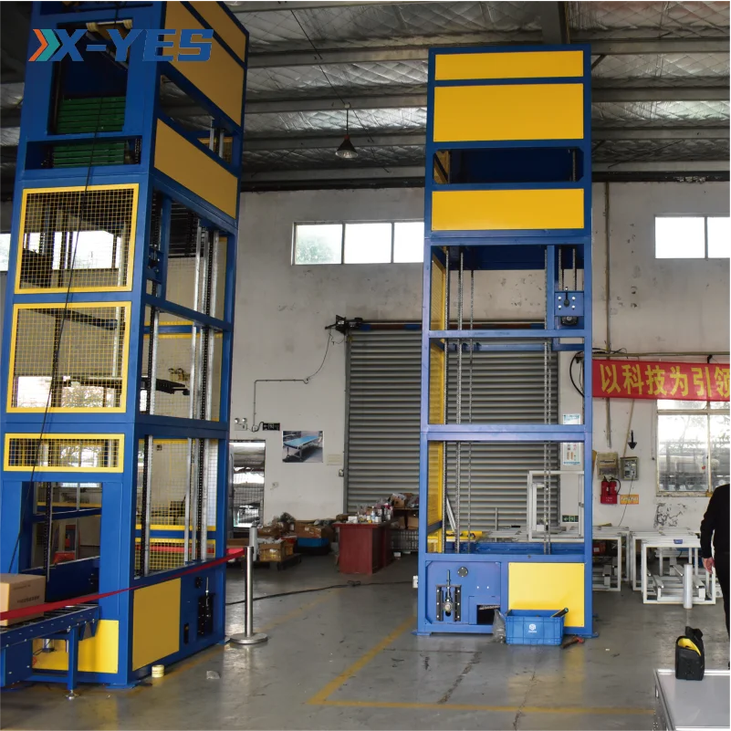 Z Type Vertical Reciprocating Lift Conveyor Continuous Vertical ...