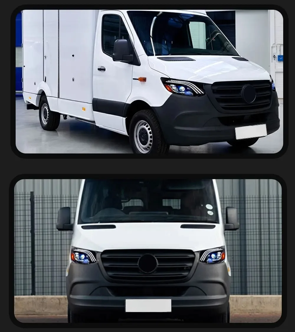 Sprinter Upgrade Headlight for Benz Sprinter 2018-2023 Retrofit Maybach ...