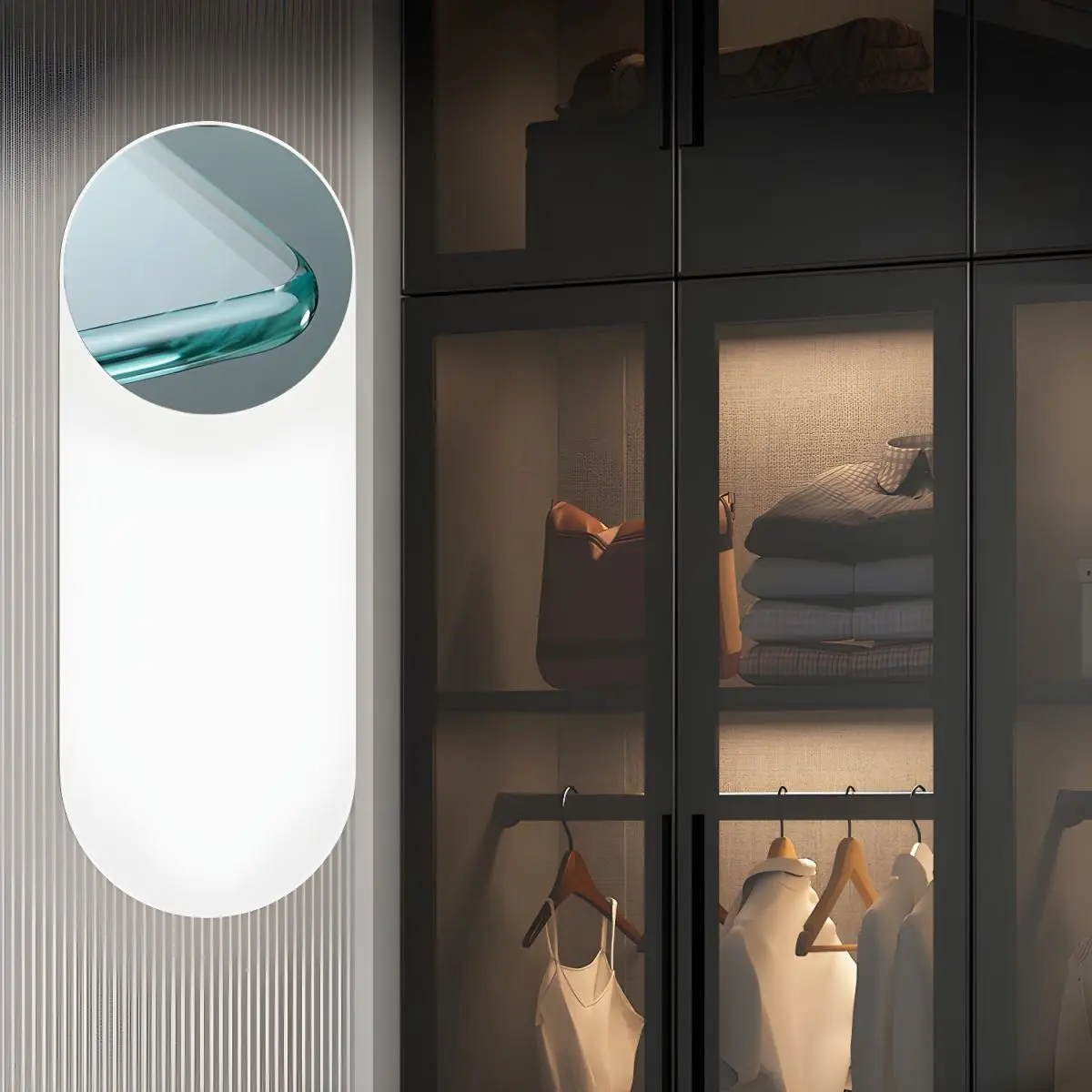 Sliding Door Modern Wardrobe Clothes White Cloth Cabinet Wardrobe ...