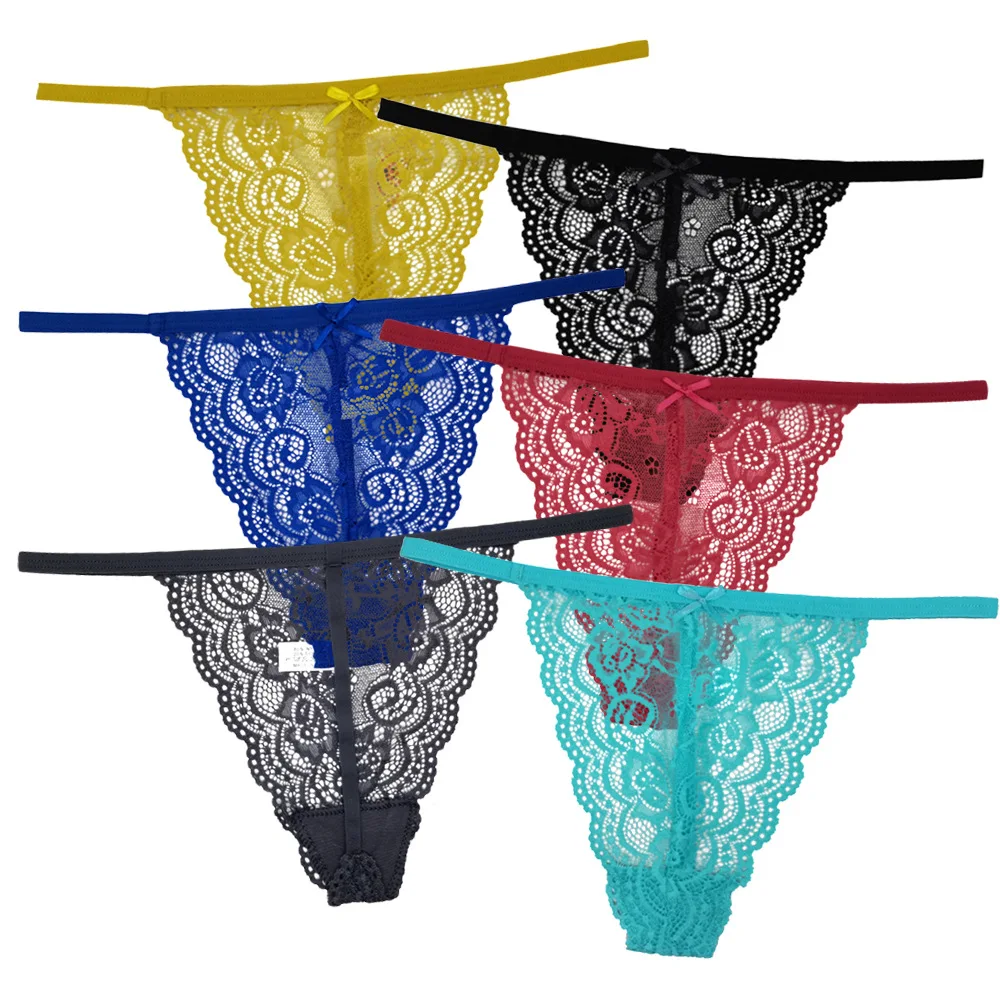 T Back Sexy Lace Women and Girls Thongs Underwear - Stock Available