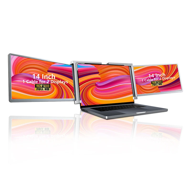 14" Triple Monitor Screen for Laptop - Boost Your Productivity With ...