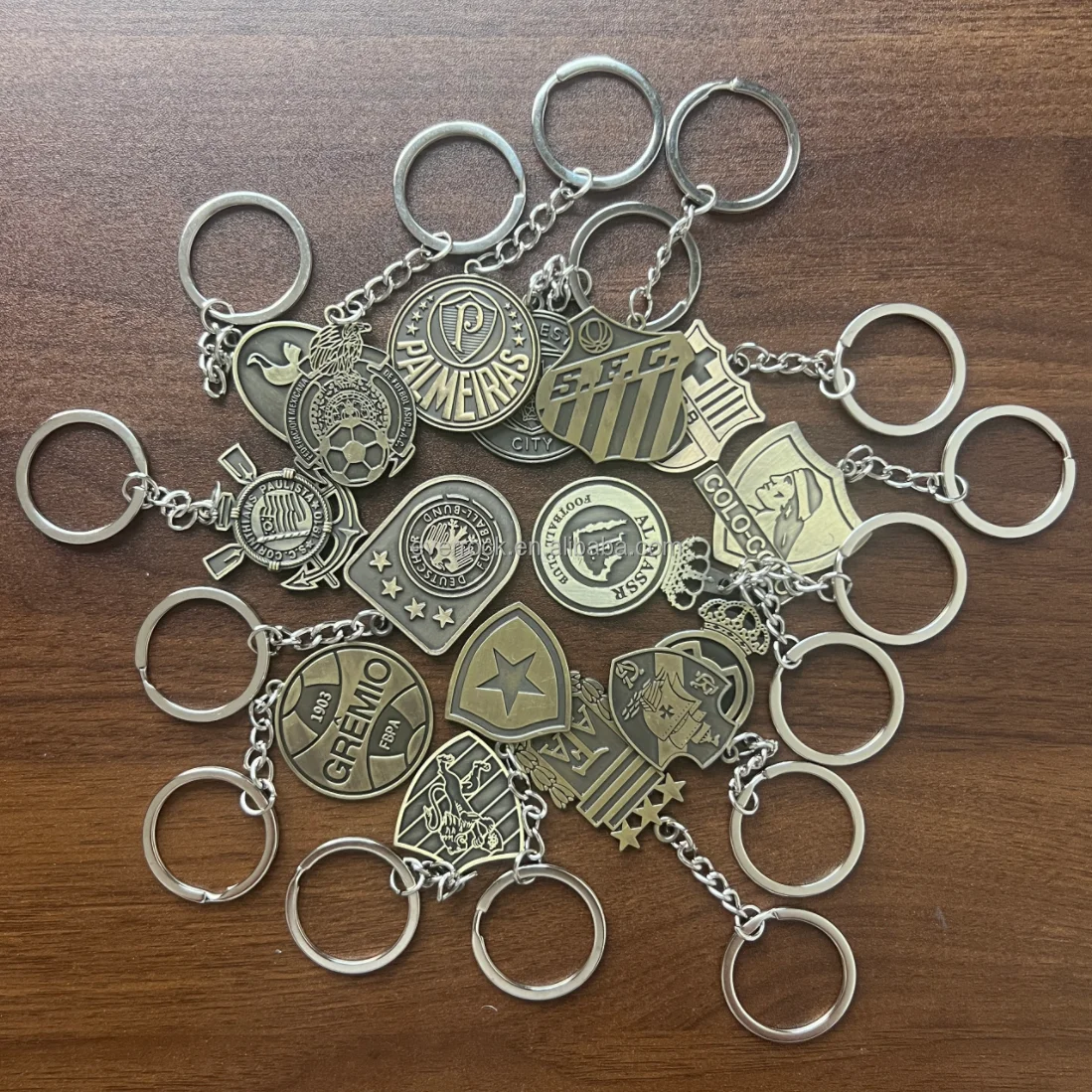 Logo Klub Bola Eropa - Promotional Football Club Keychains