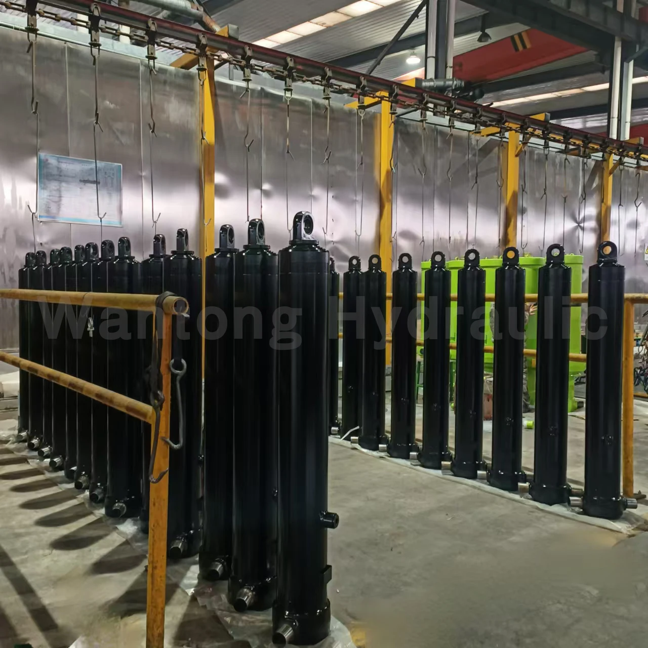 Trunnion Mounting FE Type Single Acting Telescopic Hydraulic Cylinder ...