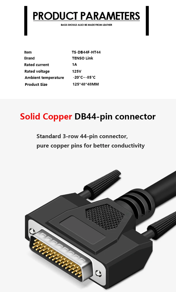 Delta B2 B3 Servo CN1 Adapter Plate TS-DB44F-HT44 Splitter