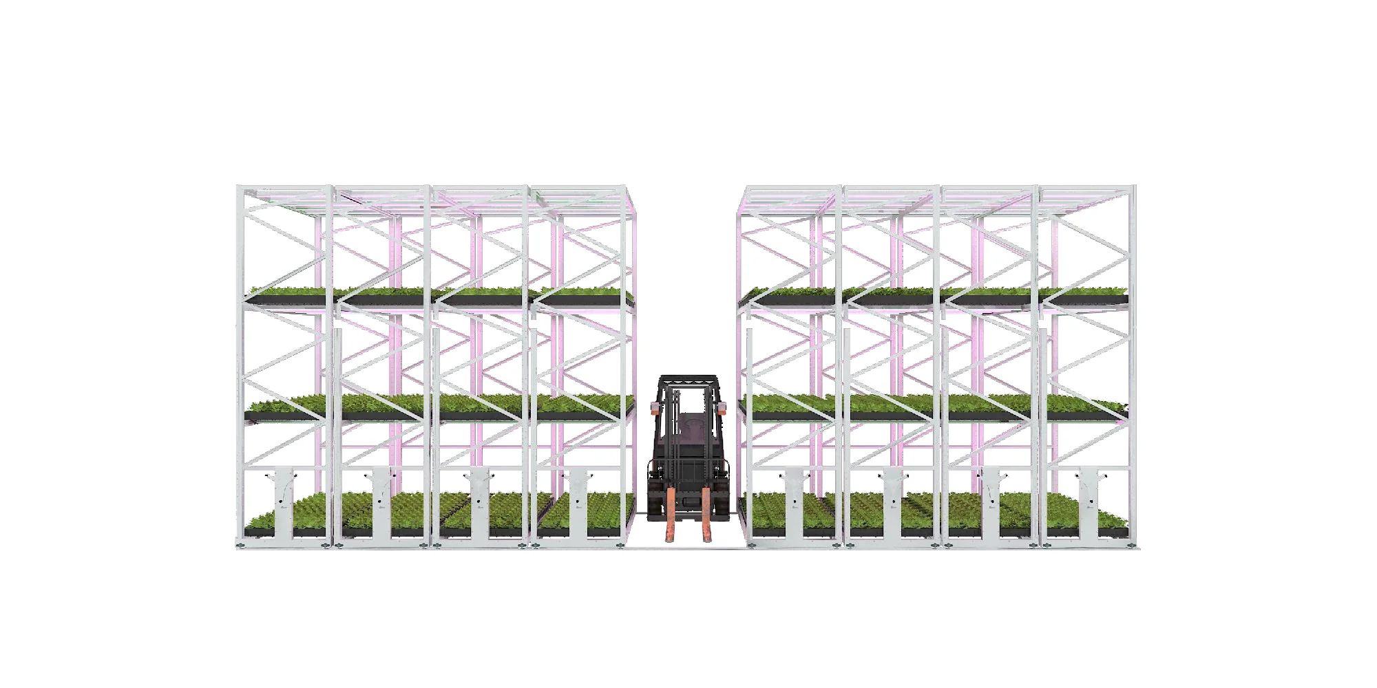 Custom Large Vertical Grow Rack - Indoor Hydroponics