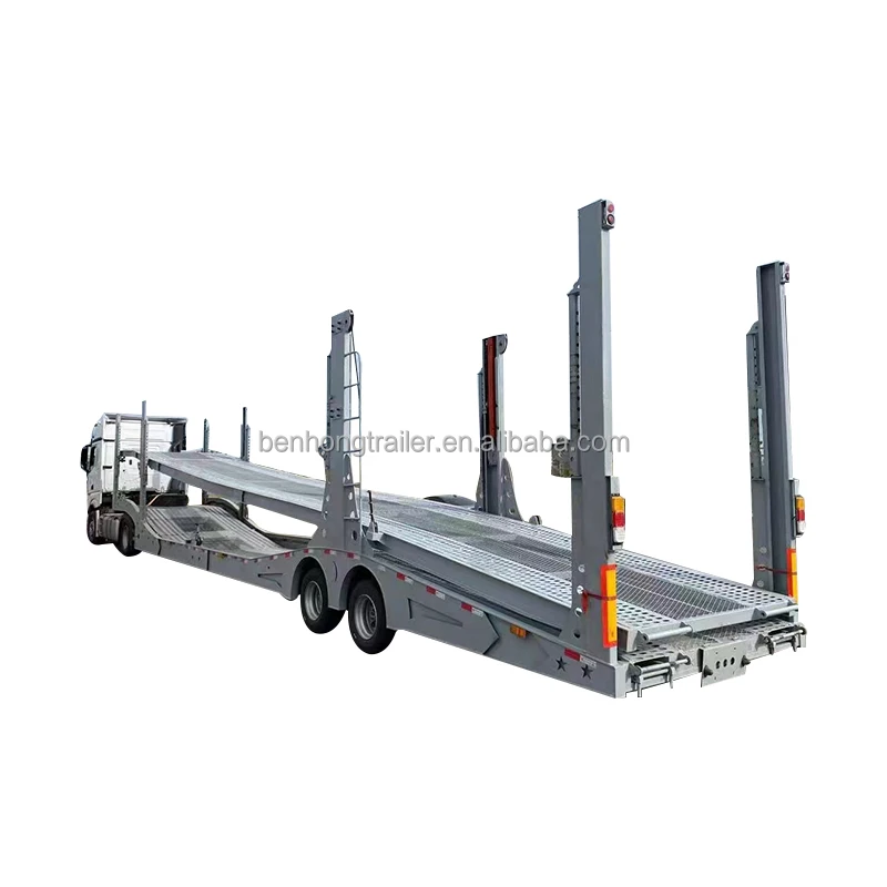 Benhong Double Deck Car Carrier Trailer - Heavy Duty Transporter
