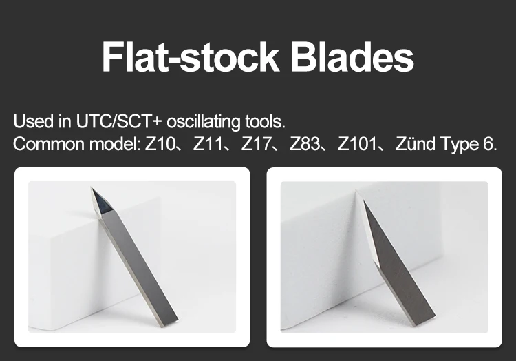 CNC Cutting Knife Oscillating Drag Blade Flat Carbide Cutter Z10 Z11 ...