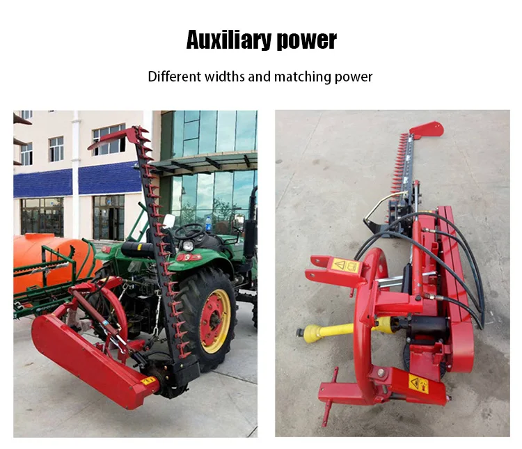 1.6 Meters Tractor Sickle Bar Reciprocating Lawn Mower High Quality ...