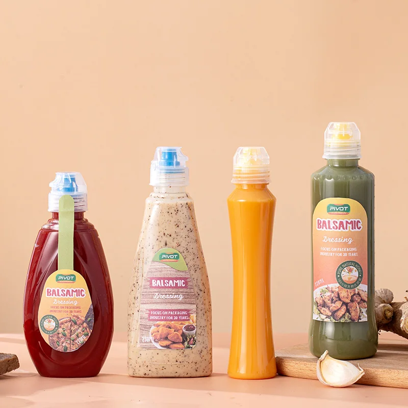 Wholesale 120ml-300ml Pet Plastic Honey Bottle Food Packaging 500g ...