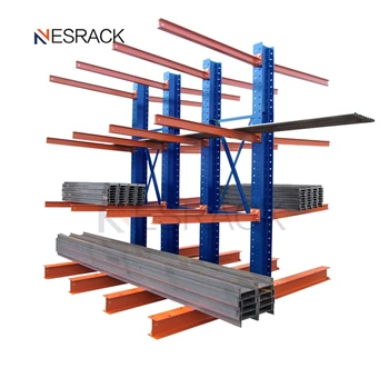 Heavy Duty H-shaped Steel Cantilever Racking System Racks For Long Arms ...