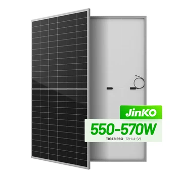 Jinko Solar Panel Bifacial N-type Double Glass 550 Watt 580w 585w Solar ...
