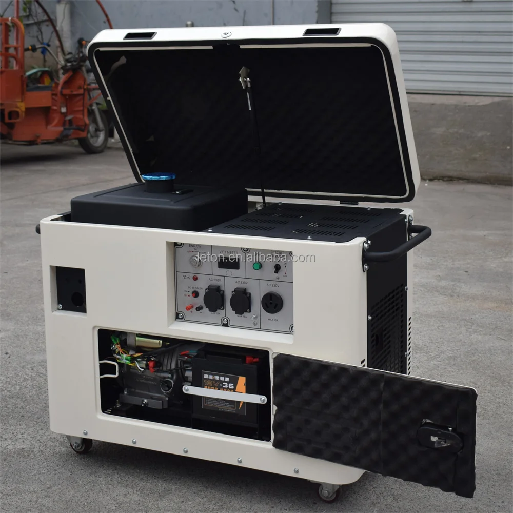 5 kw Super Silent Engine Gasoline Generator Low Price 5kw Gasoline ...