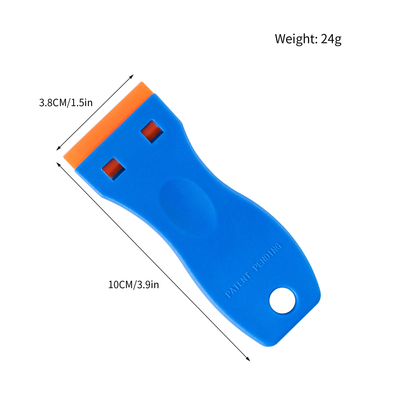 7mo Plastic Blade Scraper Tool Glass Scraper for Removing Labels ...