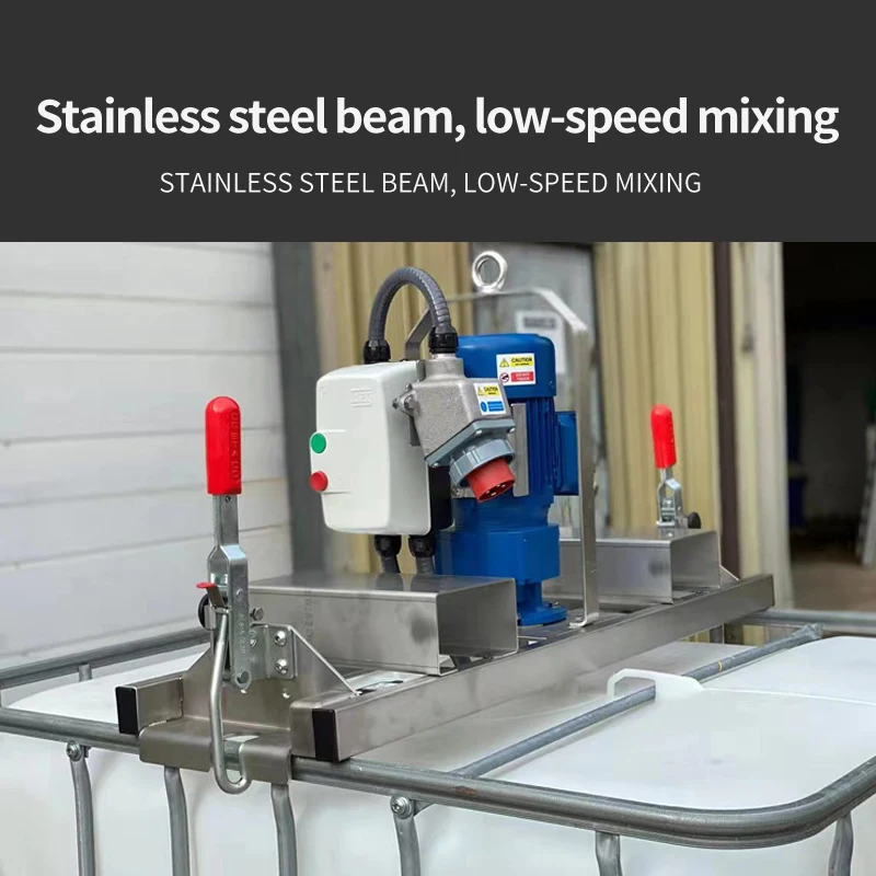 Ibc Agitator Ibc Bucket With Retractable Mixing Blade Ibc Tank Mixer ...