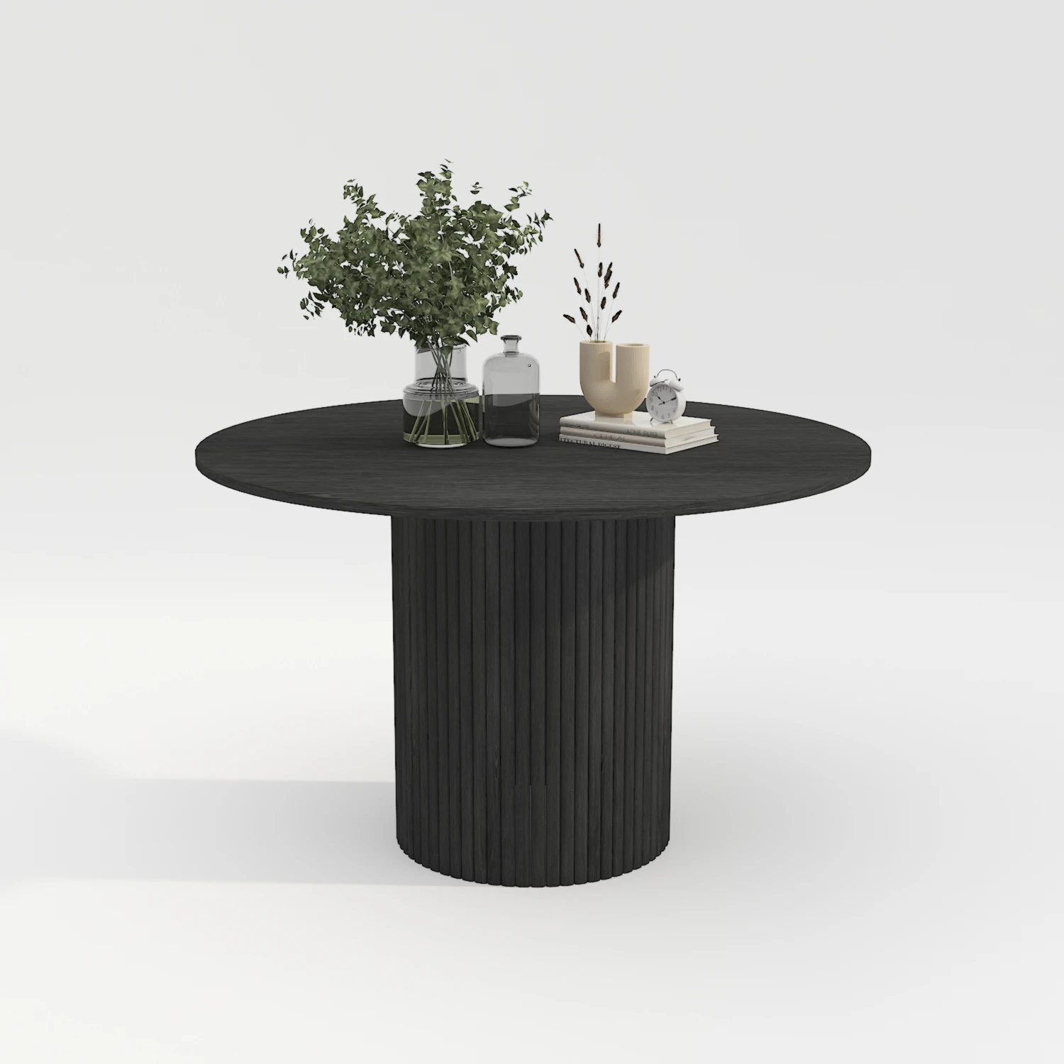 Contemporary Round Restaurant Dining Table - Modern Luxury