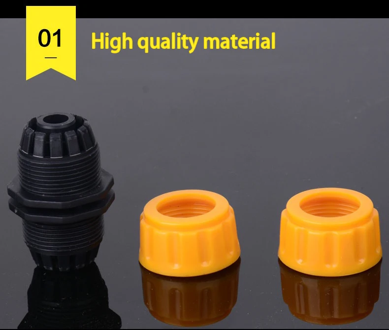 IKER Plastic Hose Mender Connector Screw-in Quick Threaded Heads Female ...